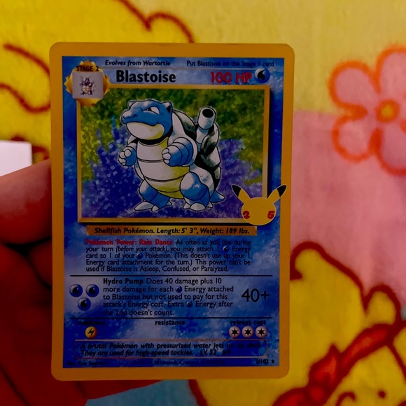 Pokemon | Toys | Pokmon Blastoise 25th Anniversary 2 Holo Psa Gem ...